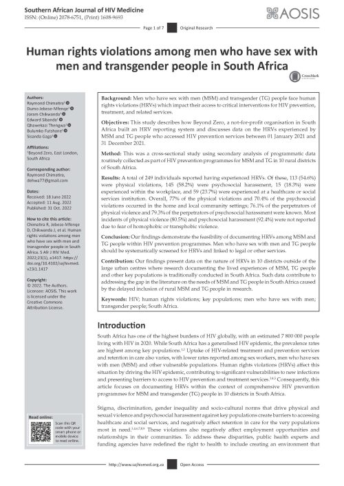 Publications - Beyond Zero